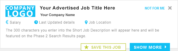 New short job description example